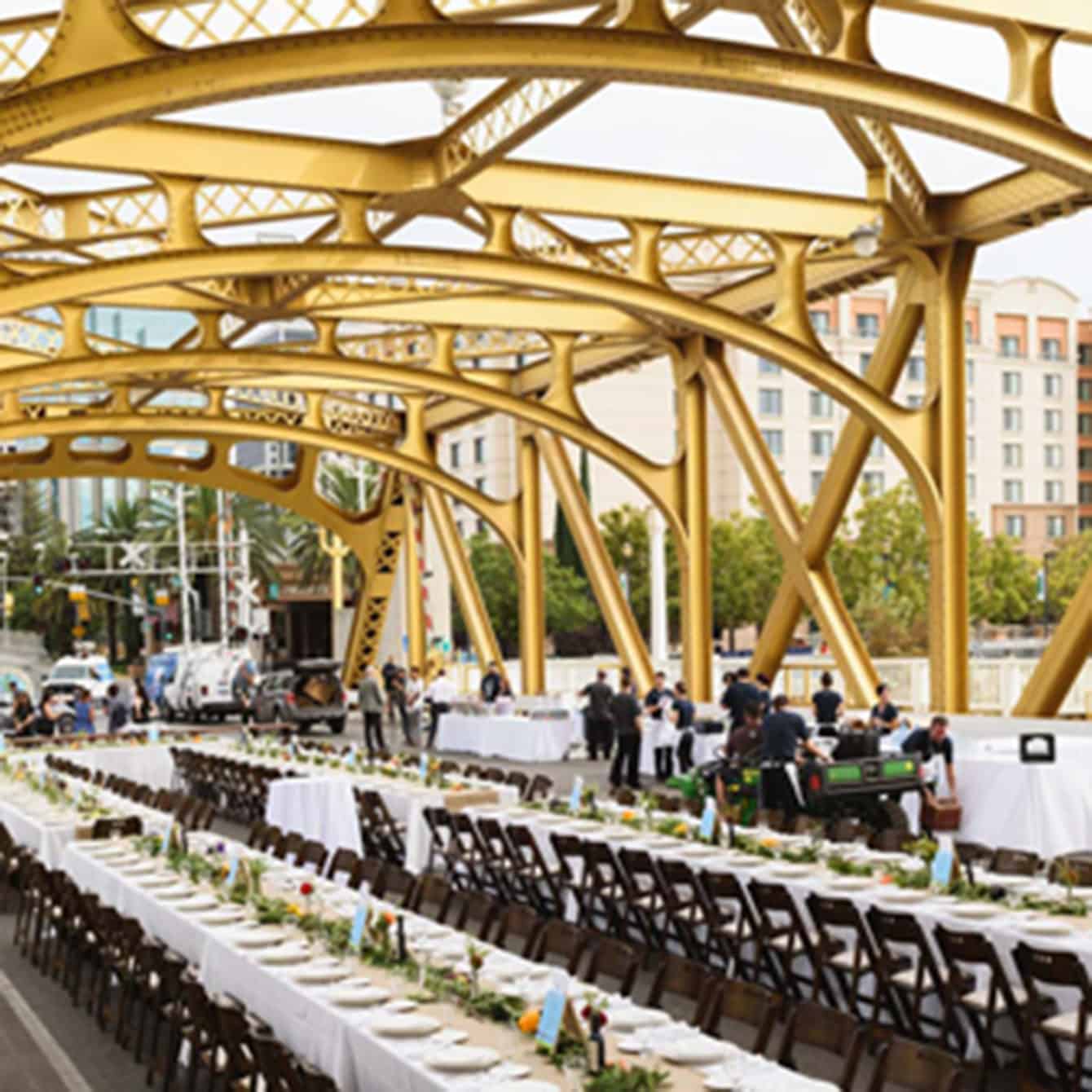 The Tower Bridge Dinner Concludes the Farm-to-Fork Festival - Golden State