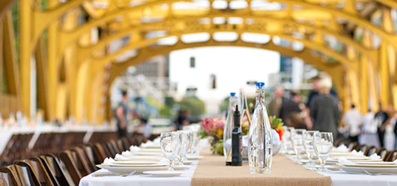 The Tower Bridge Dinner Concludes the Farm-to-Fork Festival - Golden State